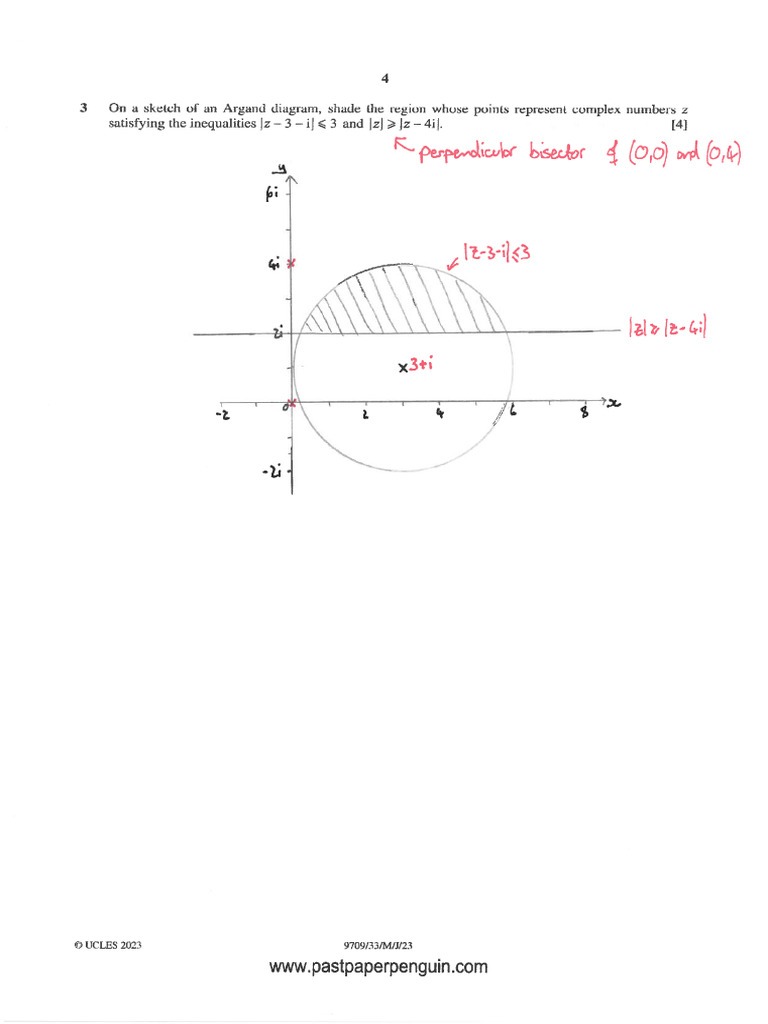 A Complex Numbers Eqns and Loci | PDF