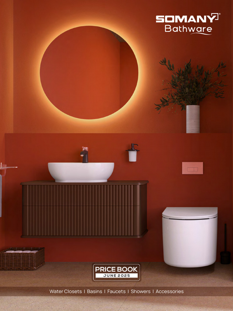 Somany Bathware Catalogue 2025 - Low | PDF | Tap (Valve) | Sustainability