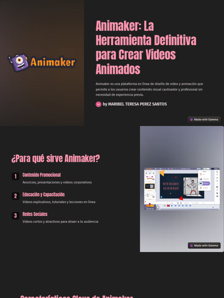 Crea Videos Animados con Animaker | PDF