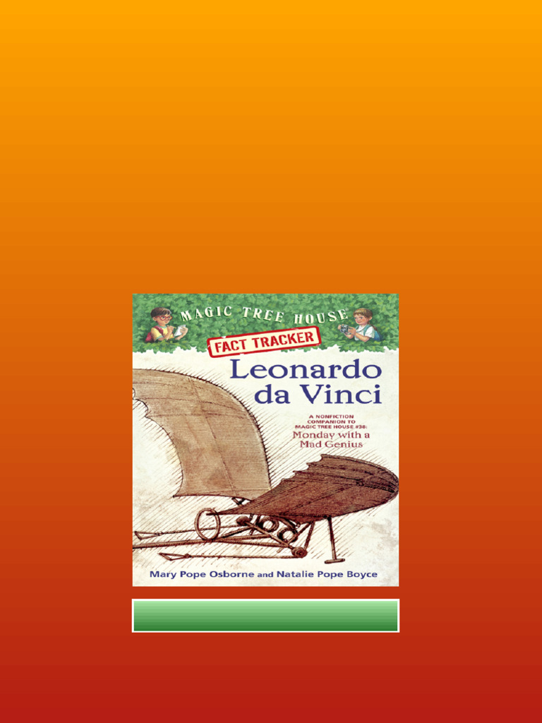 Leonardo Da Vinci Osborne Mary Pope Pope Natalie Boyce available ...