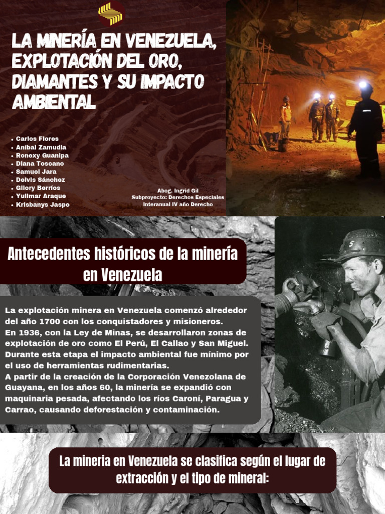 Brown Illustrated Mining Resources Pitch Deck Presentation_20251113_162903_0000 | PDF | Minería ...