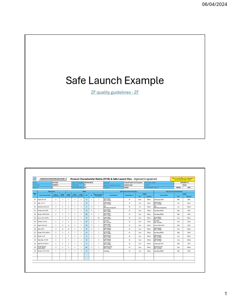 Safe Launch | PDF