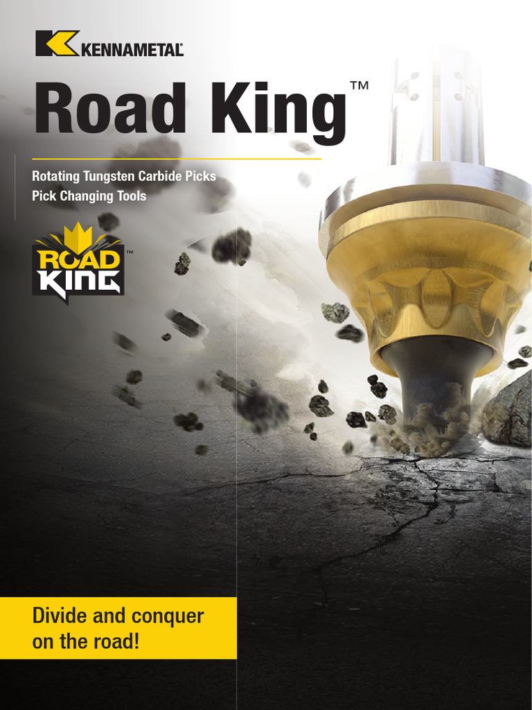 Road King™ Tungsten Carbide Picks Guide | PDF | Road | Hammer