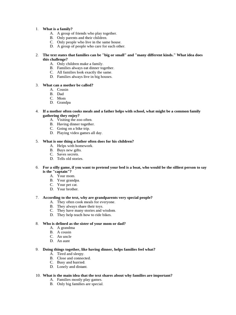 Understanding Family Dynamics and Roles | PDF