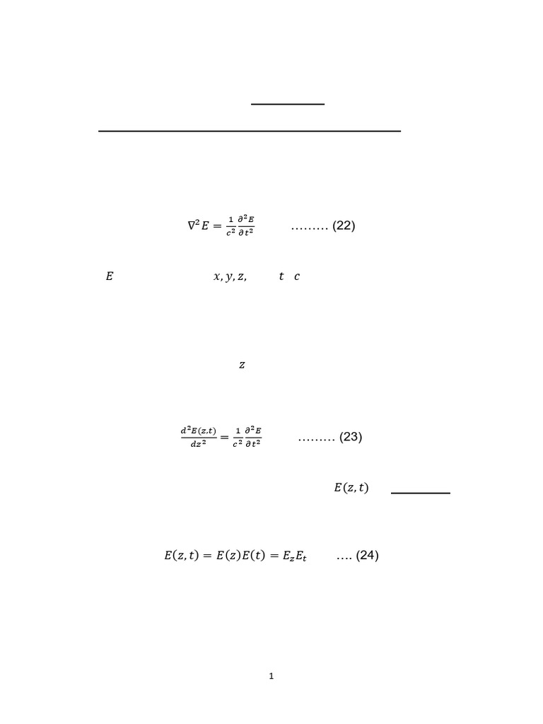 General Wave Equation Solutions Explained | PDF | Waves | Wavelength