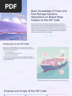 Understanding the IGF Code for Ships | PDF | Liquefied Natural Gas | Safety