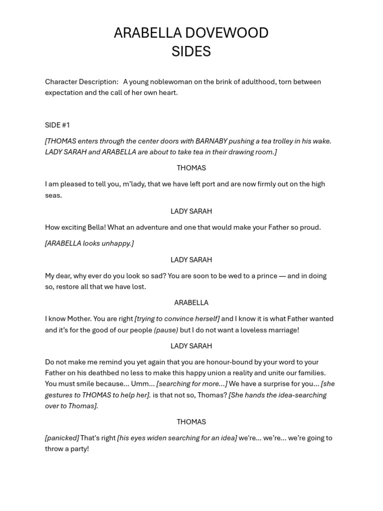 Arabella Sides | PDF