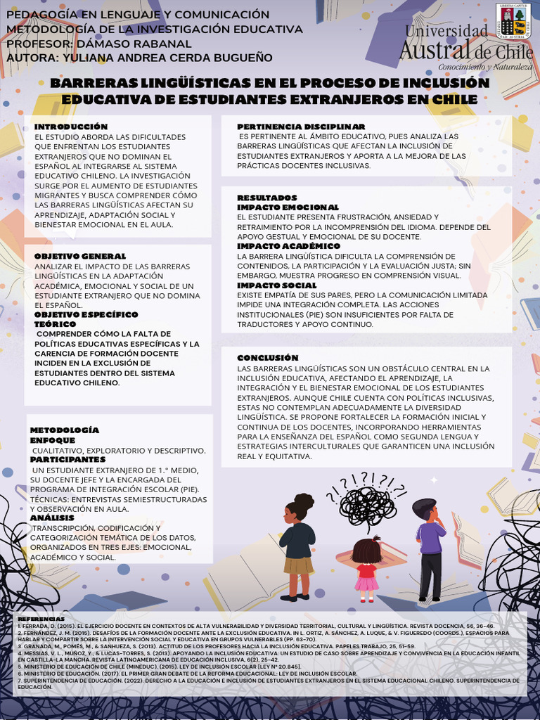 poster informativo(60 x 90 cm) (5) | PDF | Inclusión (Educación) | Maestros