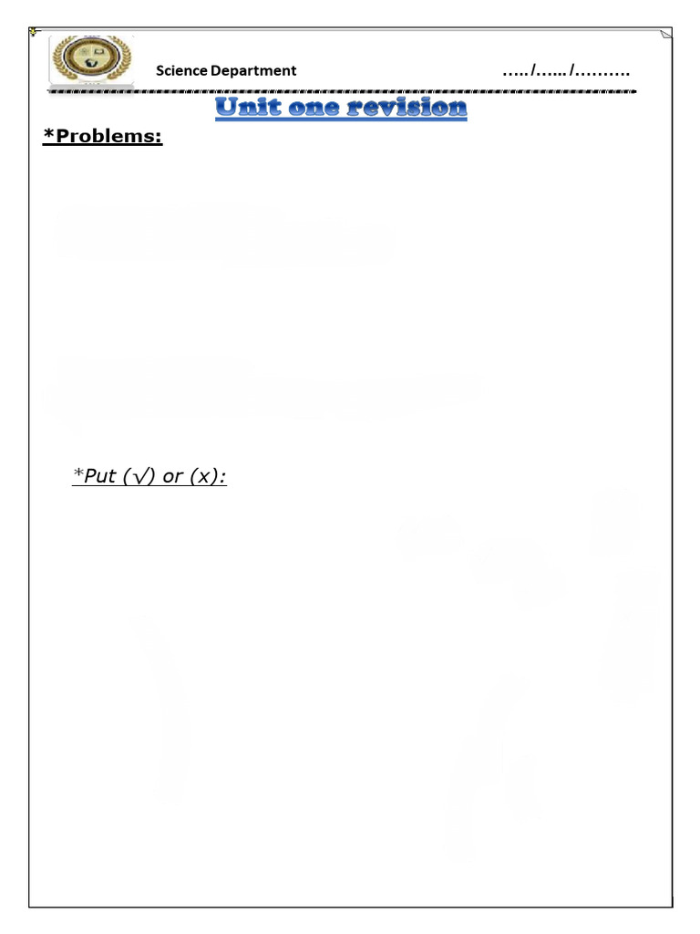 Revision Oct Prep 1 | PDF