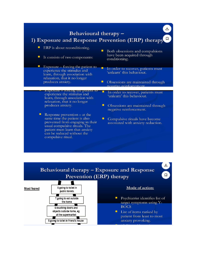 Erps Therapy | PDF