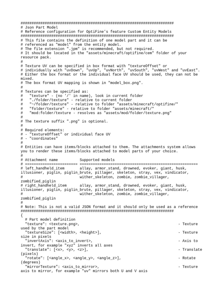 cem_part | PDF | Texture Mapping | Minecraft
