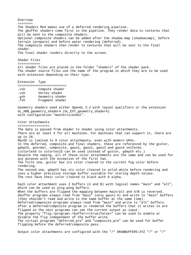 Shade Rs | PDF | Shader | Computer Graphics