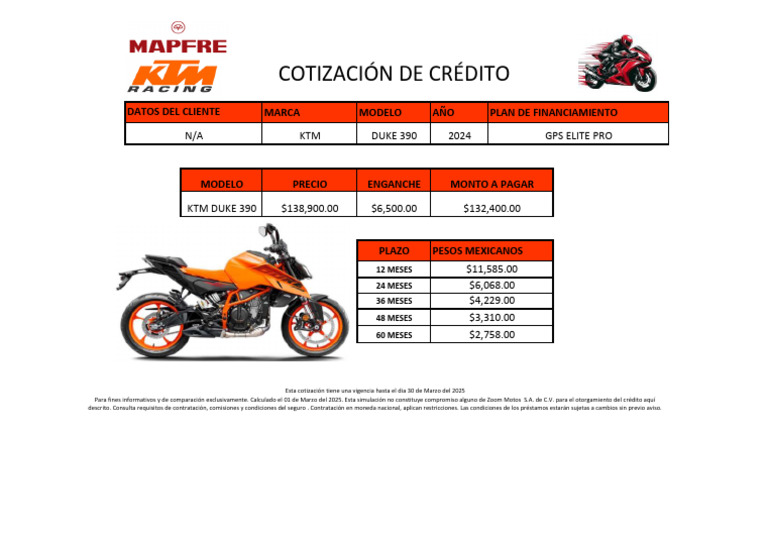 Duke 390 Moto Rent | PDF
