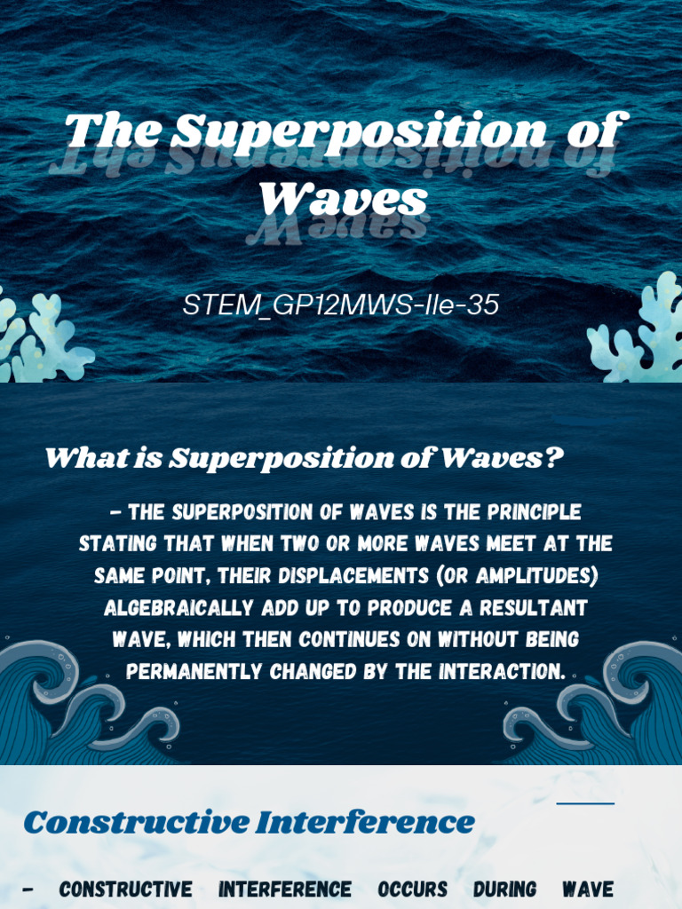 Understanding Wave Superposition Effects | PDF