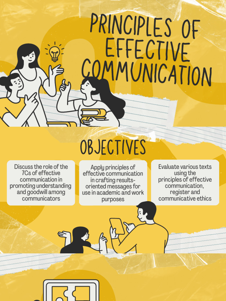 Effective Communication Principles Guide | PDF | Nonverbal ...