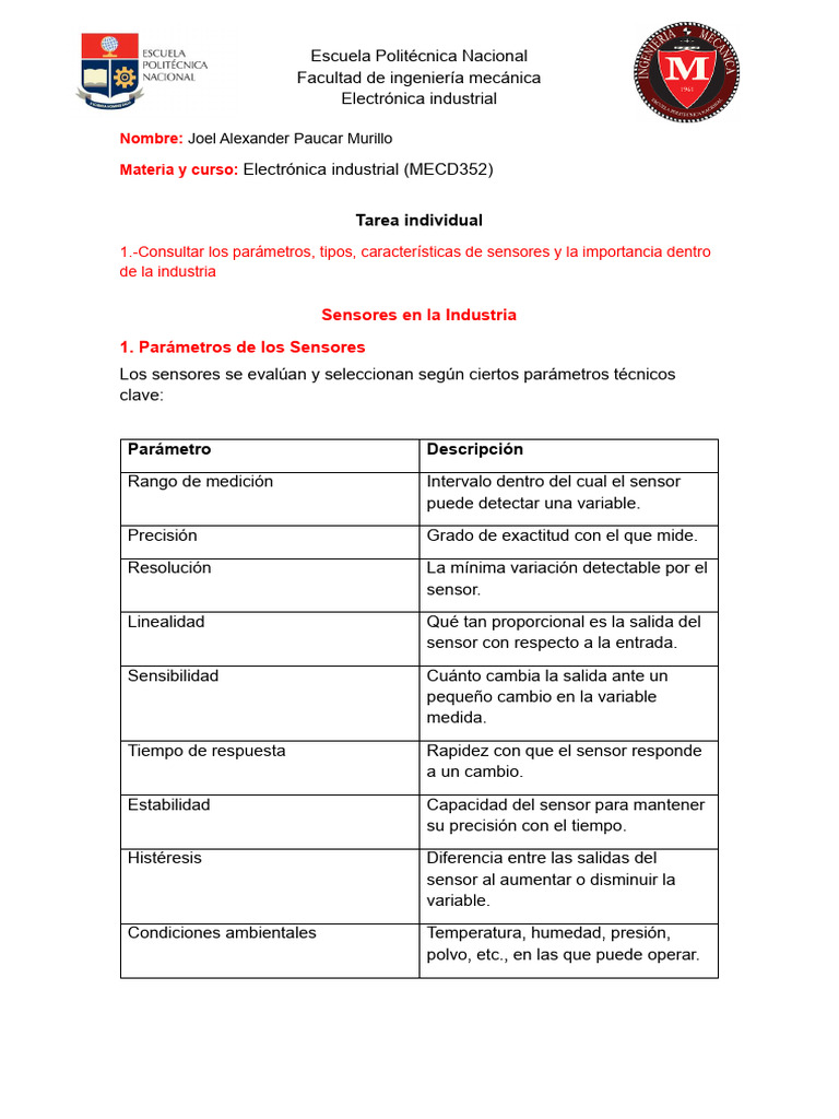 Tarea 2 | PDF | Sensor | Scada