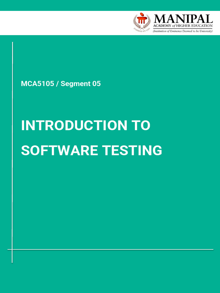 Introduction to Software Testing Guide | PDF | Software Testing | Software
