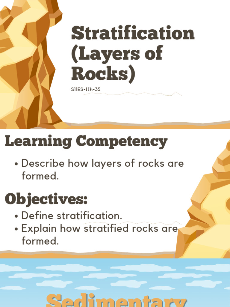 Stratification Layers of Rocks 20251008 061109 0000 | PDF | Rock (Geology) | Sedimentary Rock