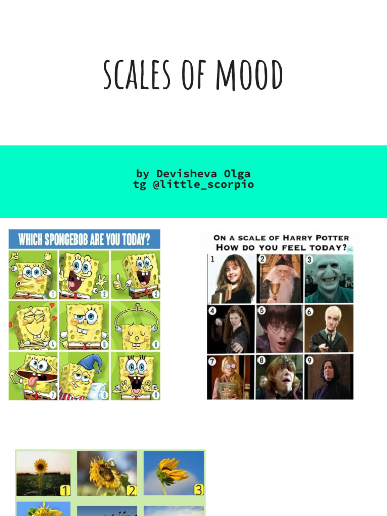 Scales of Mood | PDF