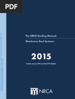 NRCA Roofing Manual: Membrane Details | PDF