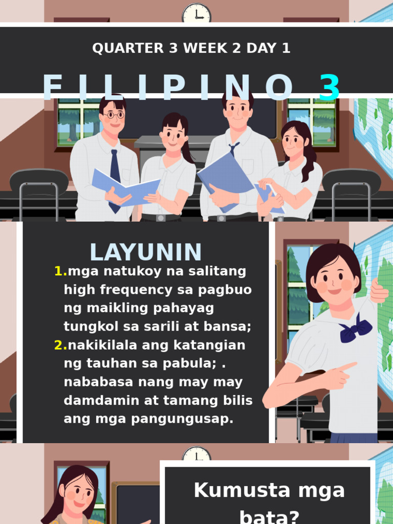 Filipino3 q3 Week2 Day 1 | PDF
