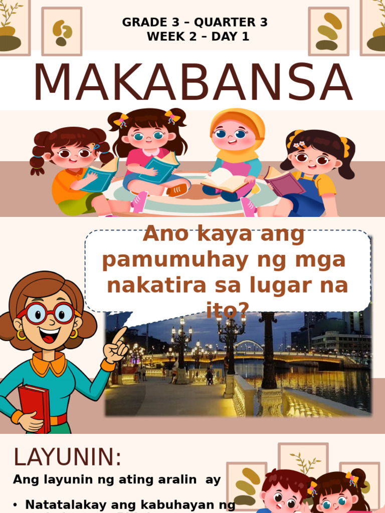 Makabansa3 Q3 Week2 | PDF