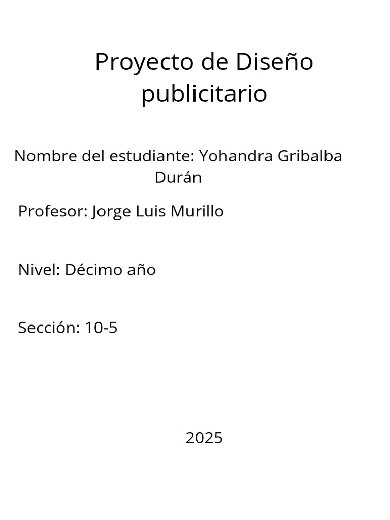 Proyecto de Diseño Publicitario 20250702 115811 0000 | PDF