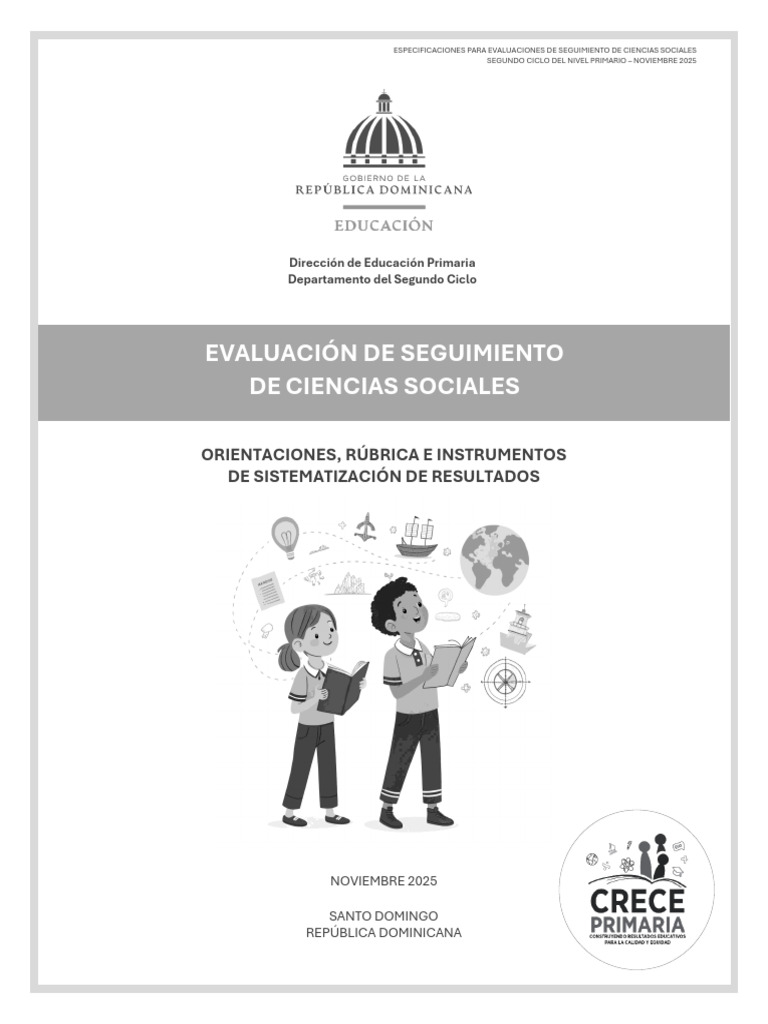 Orientaciones-Soc Eval-Seg-Nov25 2do Ciclo | PDF | Américas | Geografía