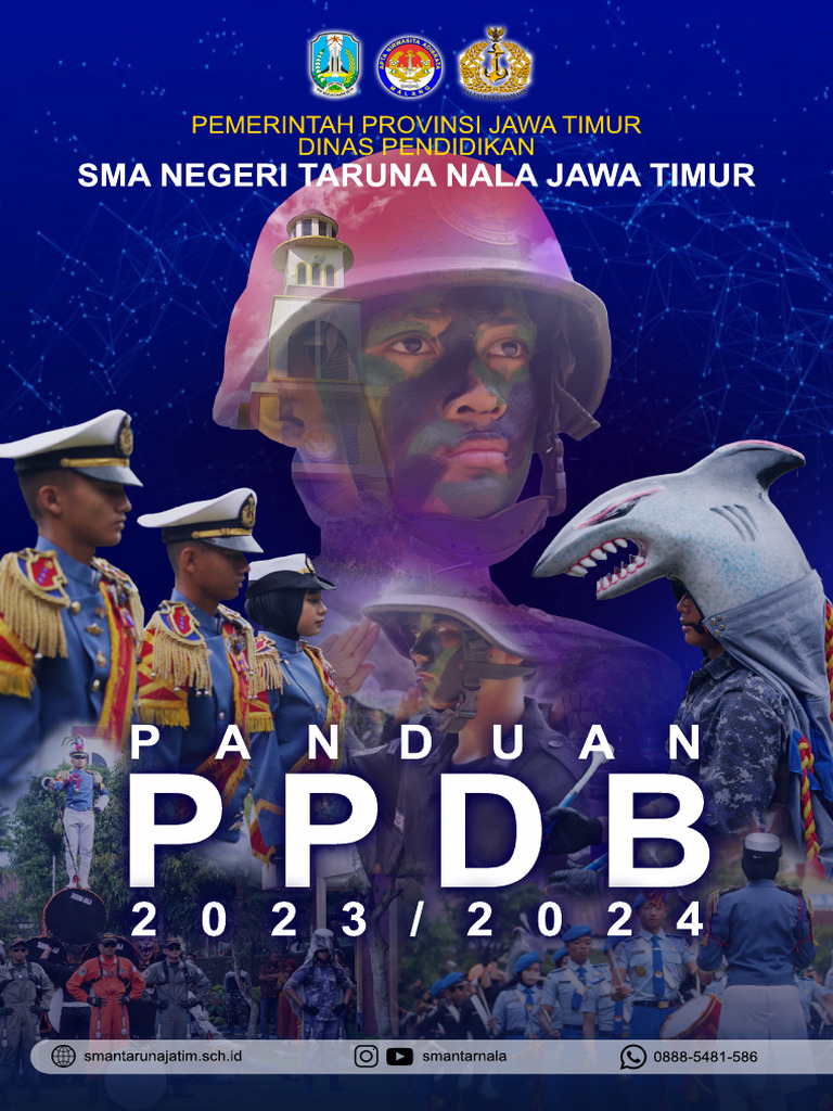 Panduan PPDB Sman Taruna Nala Jawa Timur Tahun Ajaran 2023 - 2024 | PDF