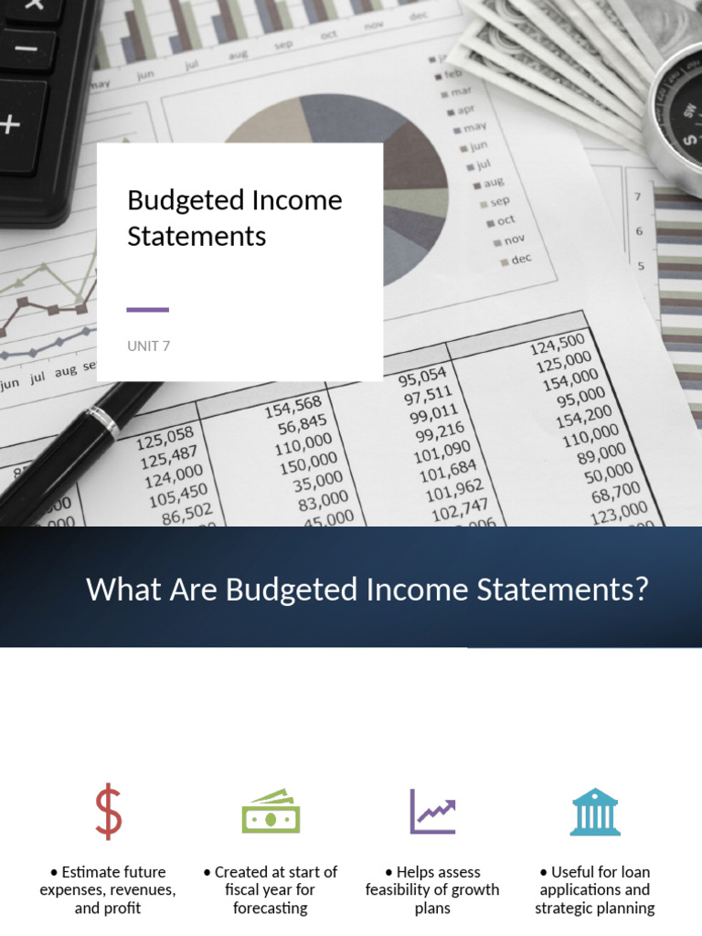 Budgeted Income Statements | PDF