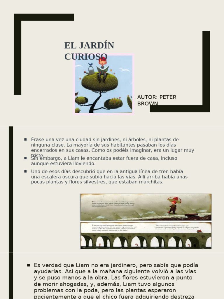 El Jardín Curioso - Peter Brown | PDF