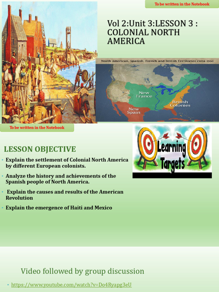 Colonial North America: Settlement & Revolution | PDF | Haiti | North ...