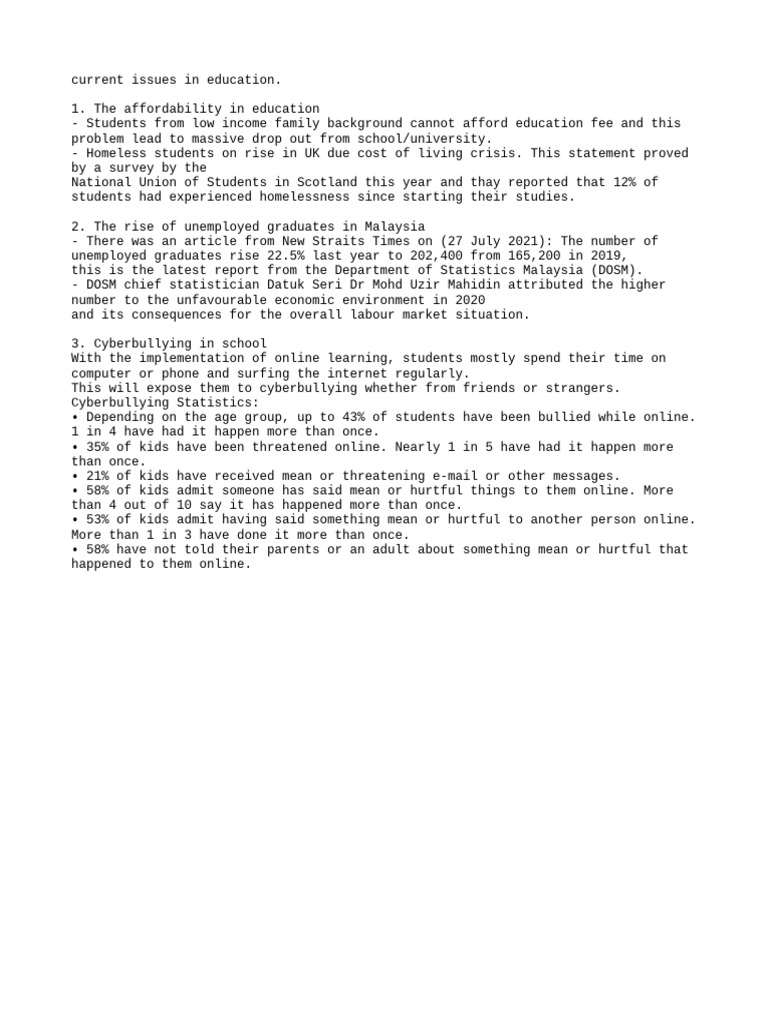 Current Issues in Education | PDF