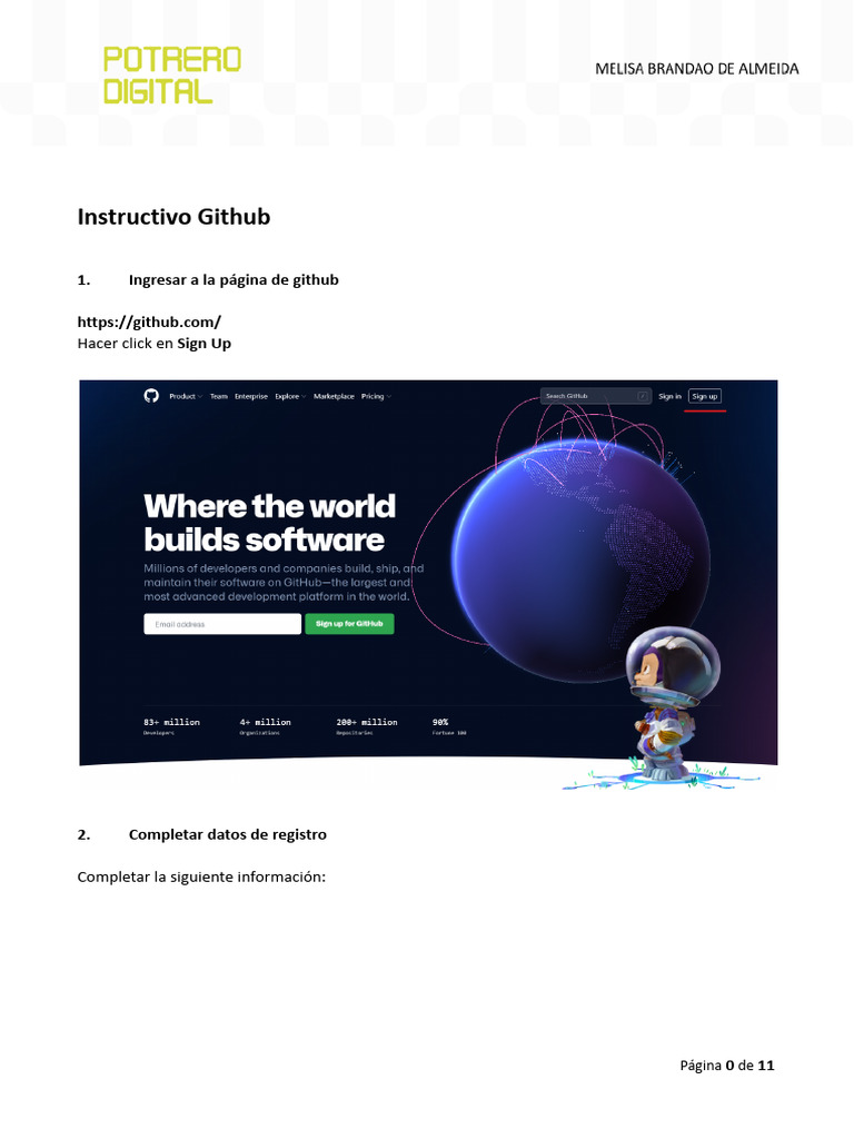 Instructivo Github | PDF | Informática
