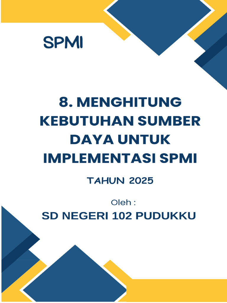 8.Menghitung Kebutuhan Sumber Daya 102 Pudukku | PDF