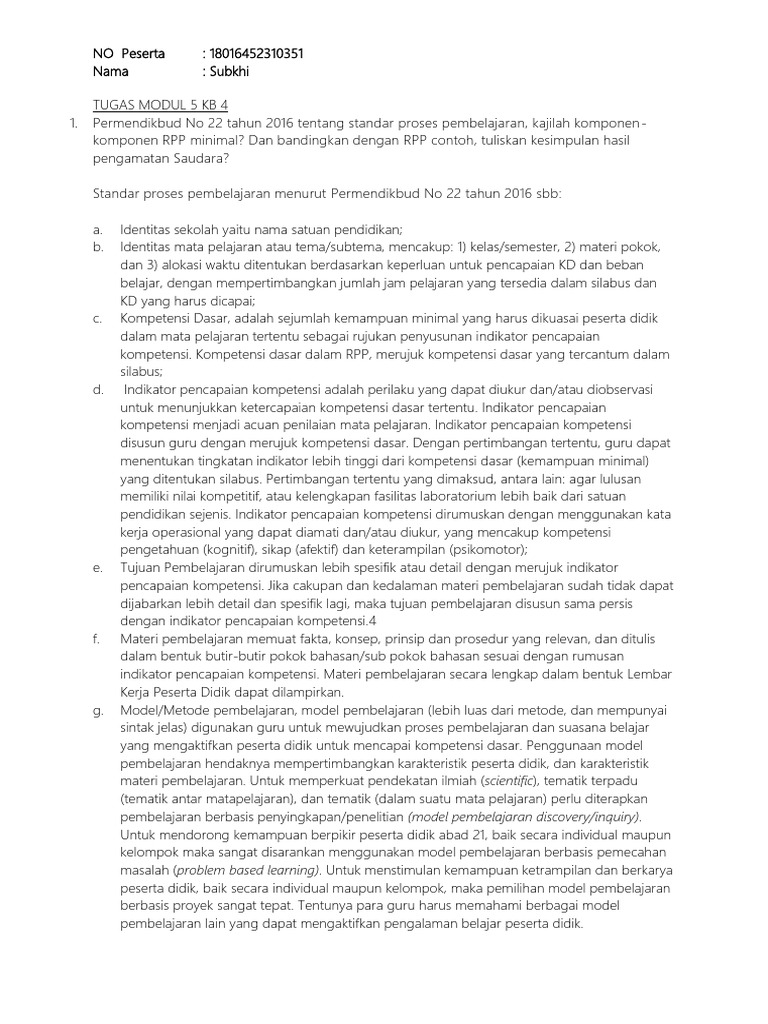 tugas modul 5 KB 4 | PDF