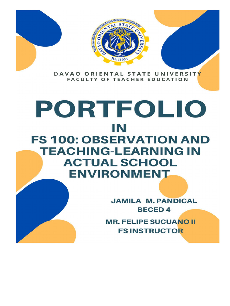 Jamila Fs Cover Page | PDF
