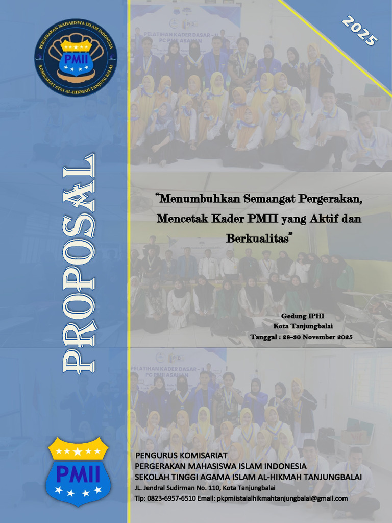 Cover Proposal Pmii 1 | PDF