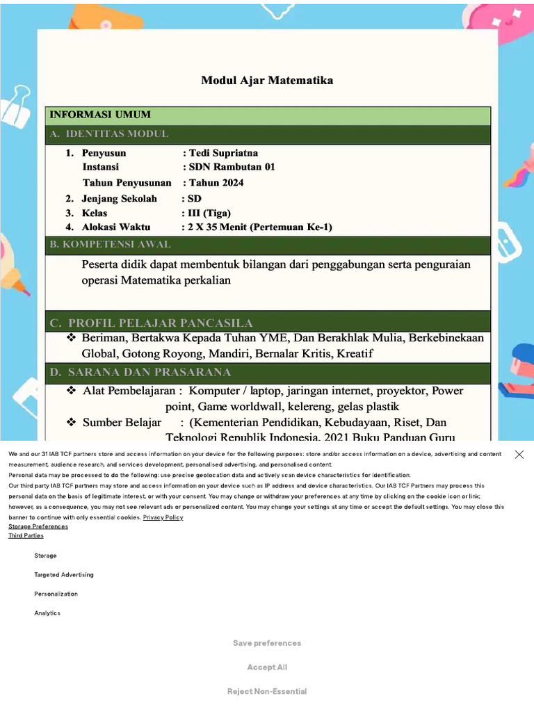 PDF P Classtruncatedtext Module Lineclamped 85ulhh Style Max Lines5modul Ajar Matematika Kelas 3 ...