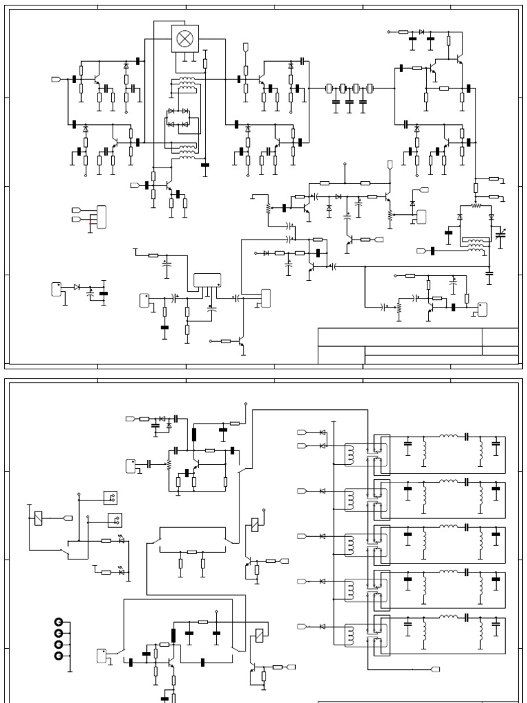 Schematic SSB Bitx Allband Stm32 VERSI 1.1.a 2023-10-04 | PDF