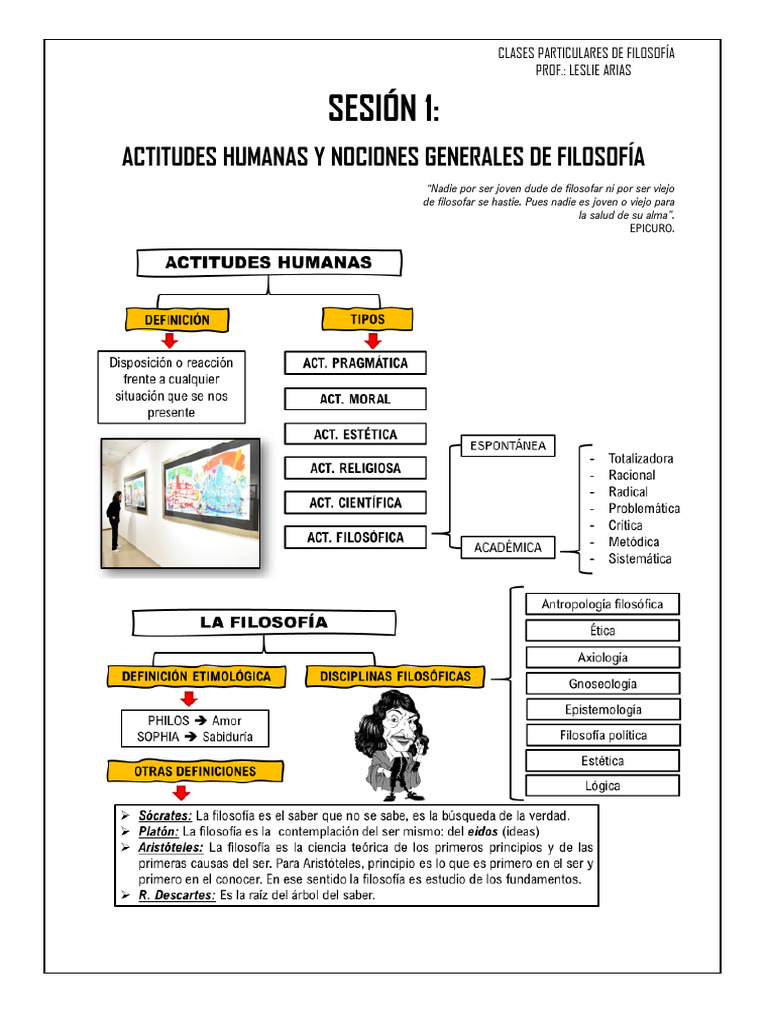 FILOSOFÍA - LESLIE ARIAS (Resumen) | PDF | Platón | Immanuel Kant