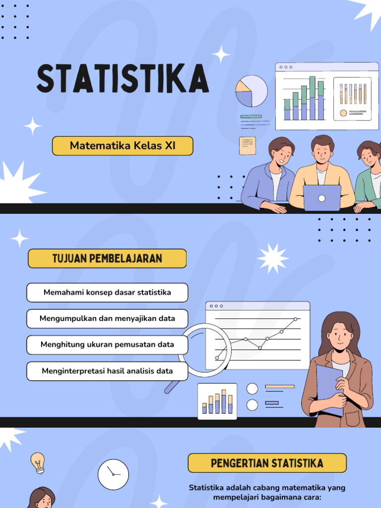 Panduan Statistika Kelas XI: Data dan Analisis | PDF