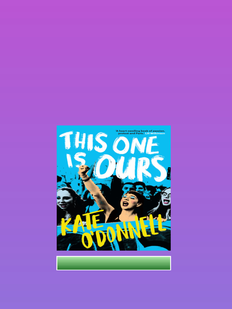 This One Is Ours Kate Odonnell online pdf | PDF