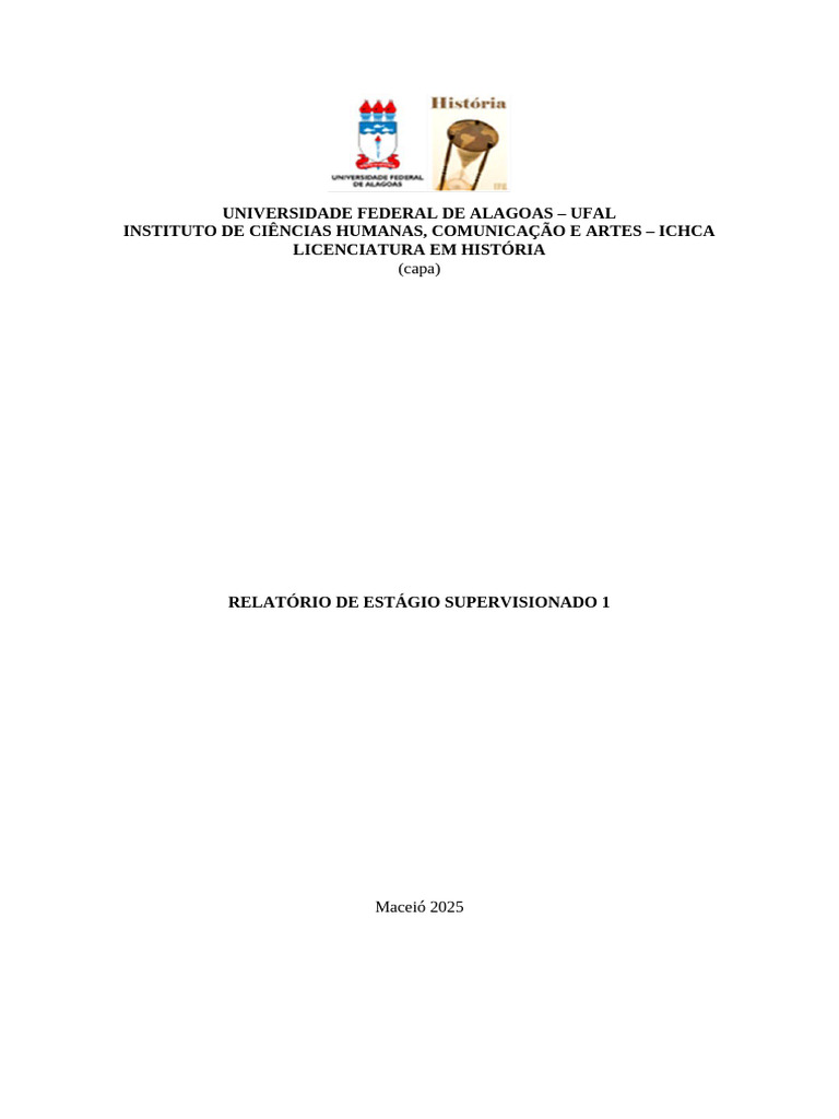 Modelo Relatório Final | PDF | Pedagogia | Aprendizado