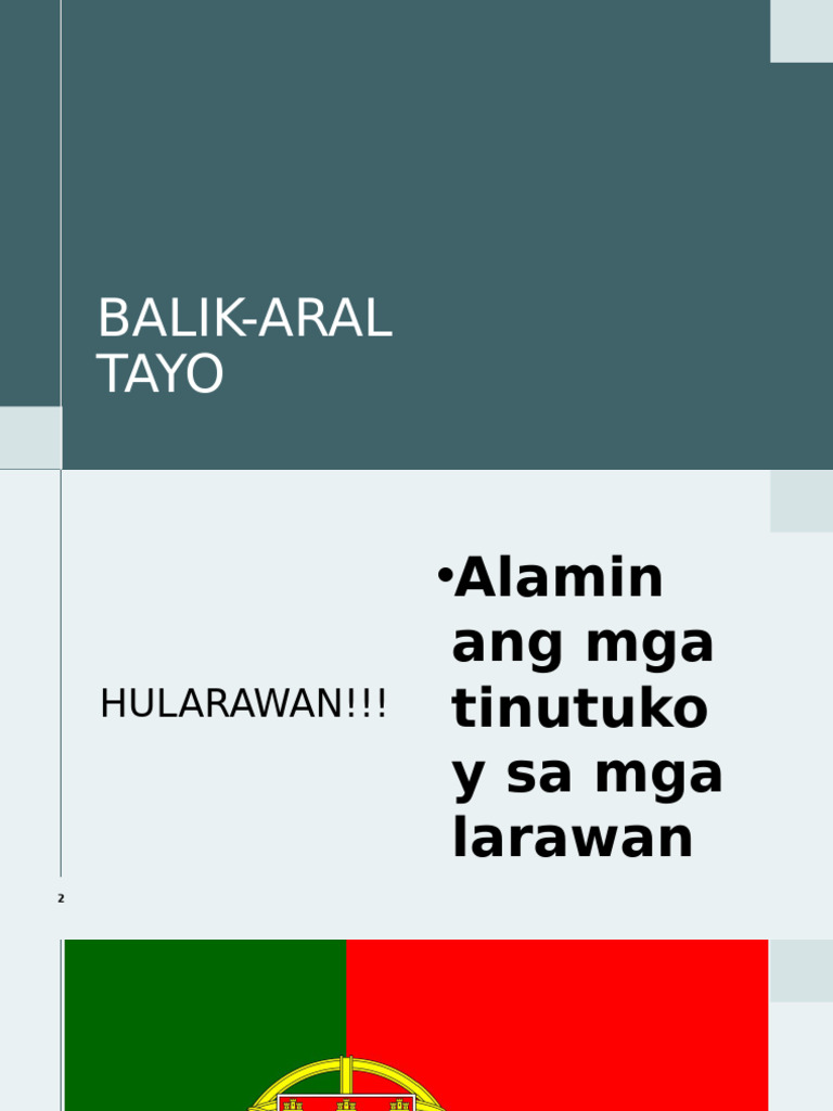 Balik-Aral Tayong Lahat | PDF