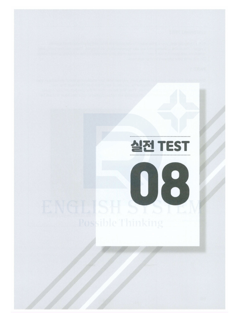 ĐỀ ETS 2023 TEST 08 | PDF