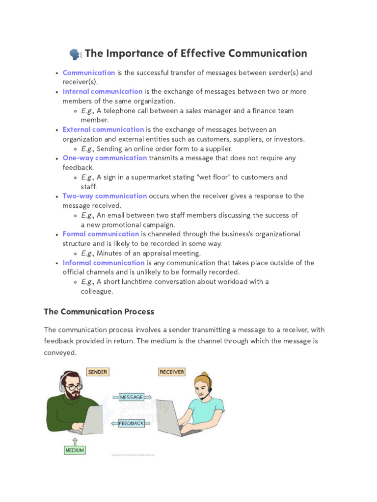 Effective Business Communication Fundamentals | PDF | Communication ...