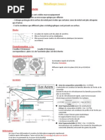 Chapitre 3 Diagramme Fer Carbone | PDF | Fonte (métallurgie) | Acier