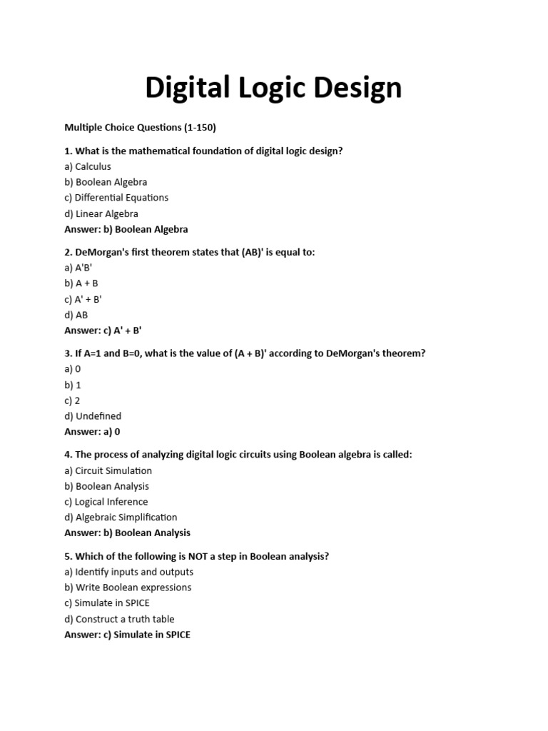 Dld | PDF | Logic Gate | Boolean Algebra