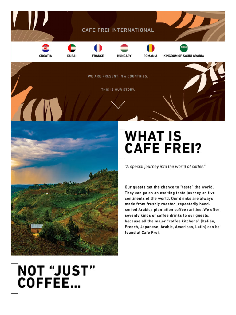 Cafe Frei International - Cafe Frei HU | PDF | Coffee | Fair Trade